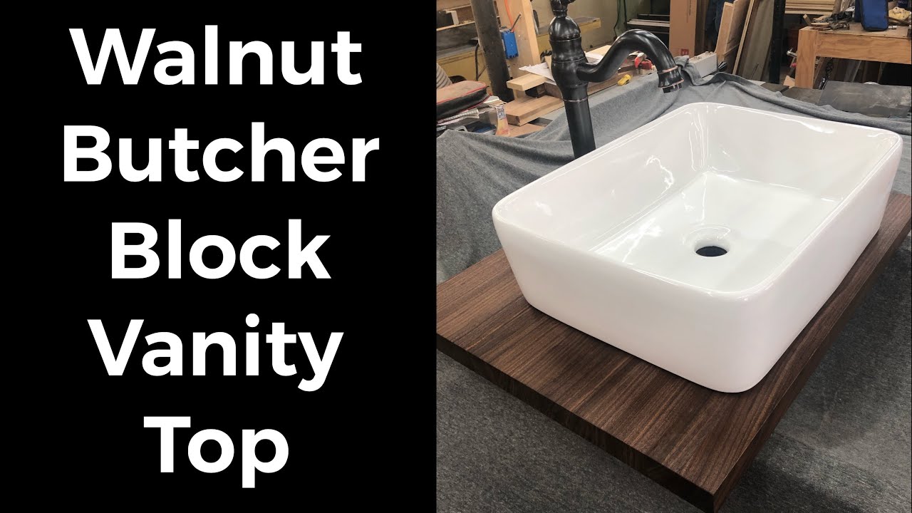 It’s a Walnut Butcher Block Vanity Top (we can call in WBBVT for short ...
