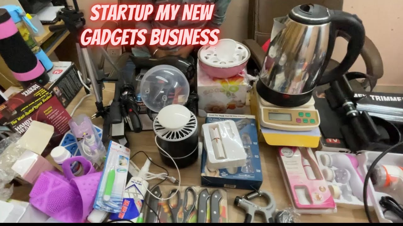 Startup My New Gadgets Business - YouTube