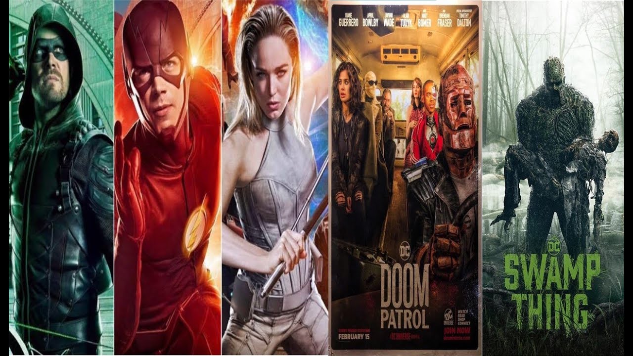 MY TOP 5 FAVORITE DC TV SHOWS - YouTube
