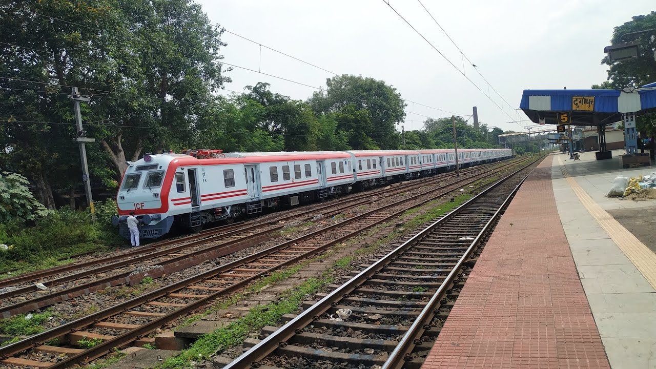 New ICF Coach at Durgapur Station - YouTube