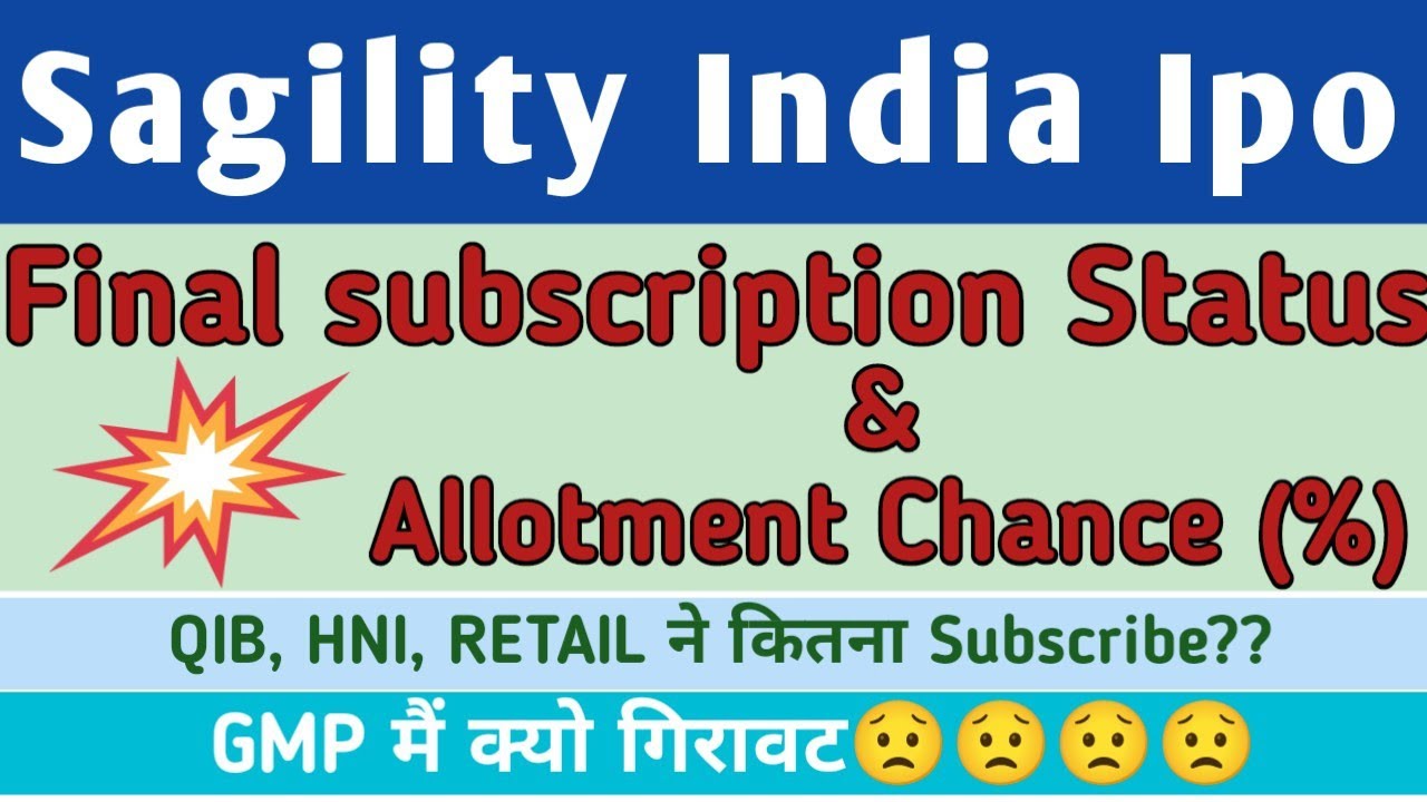 sagility ipo allotment status|sagility ipo gmp today|sagility ipo ...