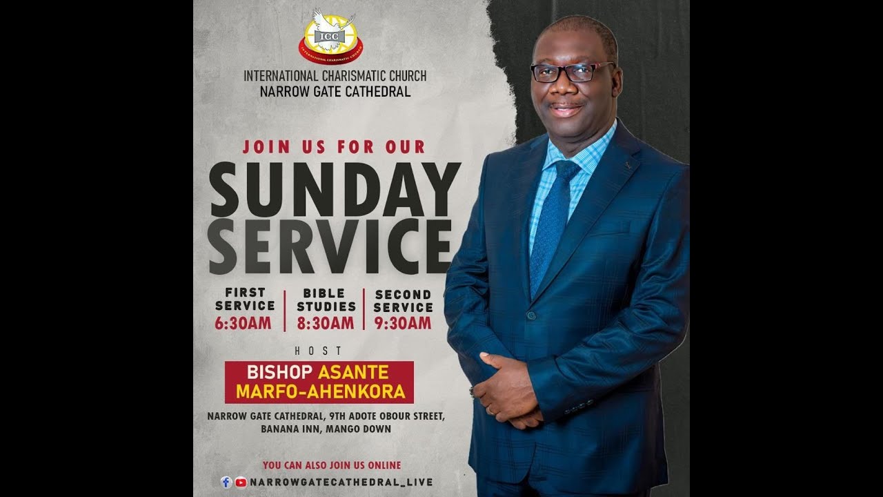 STREAMING (LIVE) FROM INTERNATIONAL CHARISMATIC CHURCH, NARROW GATE ...