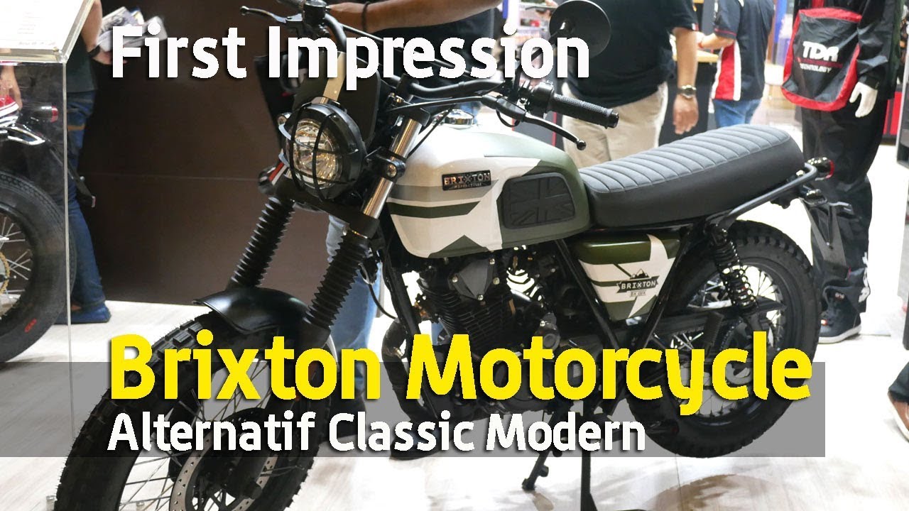 VLOG : Kepoin Brixton Motorcycle BX150 . . . Alternatif Classic Modern ...