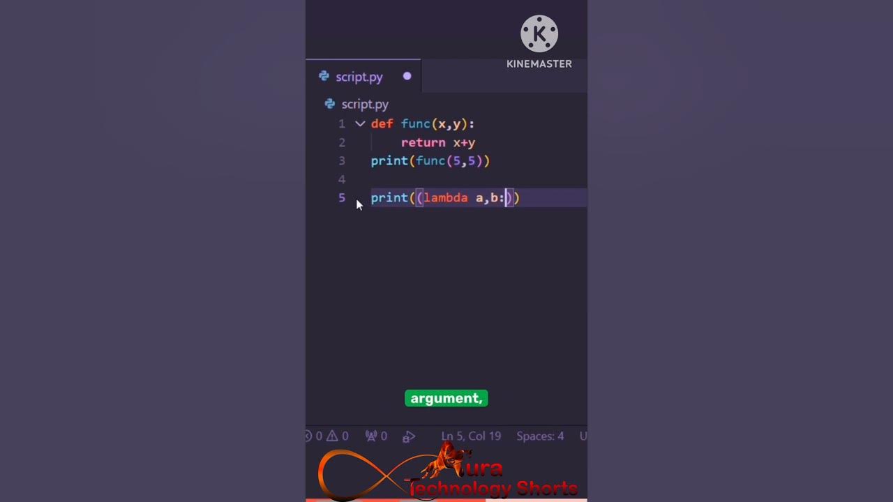 Python Lambda Function Shorts Viralshort Viralvideo Pythonprogramming Pythontutorial