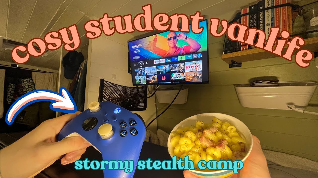 another typical day living in a van at university - YouTube