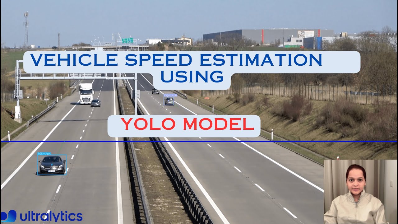 🚗📏 Estimating Vehicle Speed with YOLO Model & Ultralytics Tutorial 📏🚗 ...