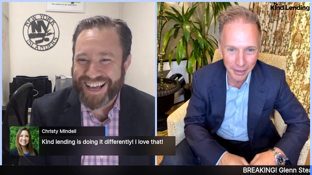 Glenn Stearns Launches Mortgage Banking Firm Kind Lending - YouTube
