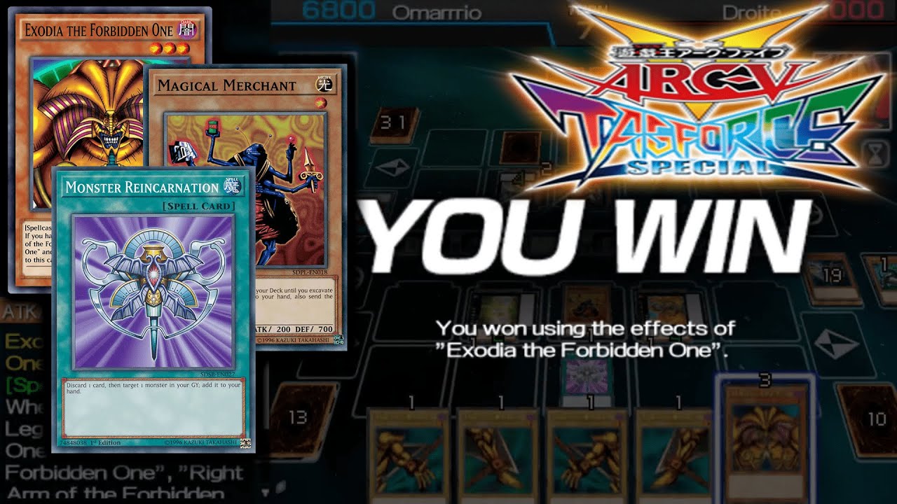 Magical Merchant Exodia OTK - Yu-Gi-Oh! Arc-V Tag Force Special #104 ...