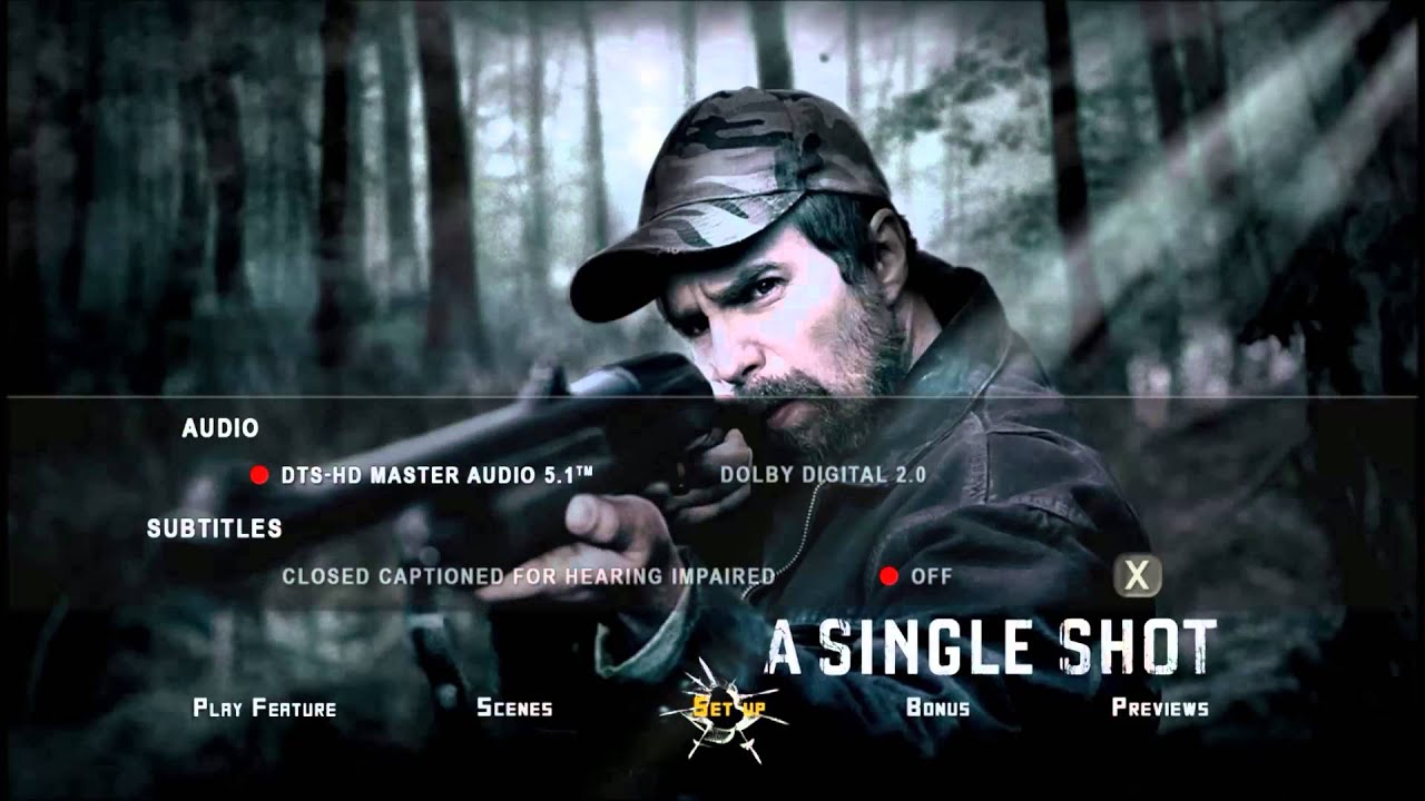 A Single Shot 2013 Blu ray Menu Preview - YouTube