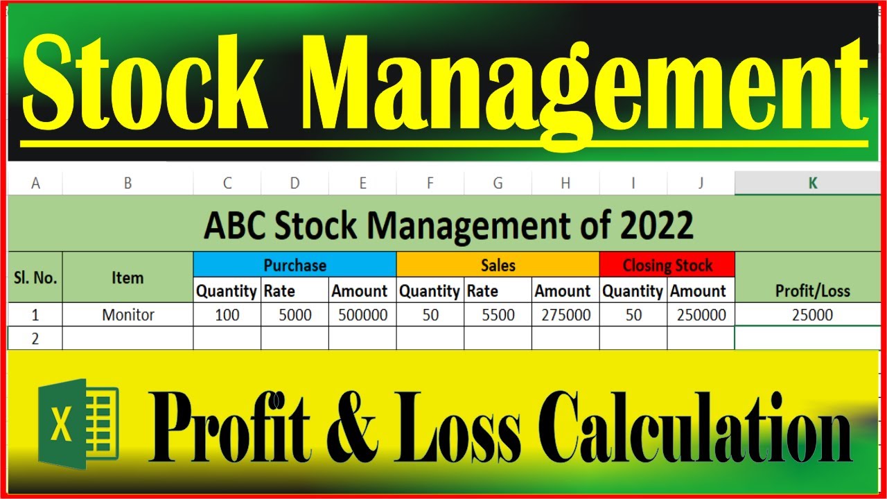 Excel Stock Management Stock Management In Excel hindi YouTube excel-stock-management-stock-management-in-excel-hindi-youtube