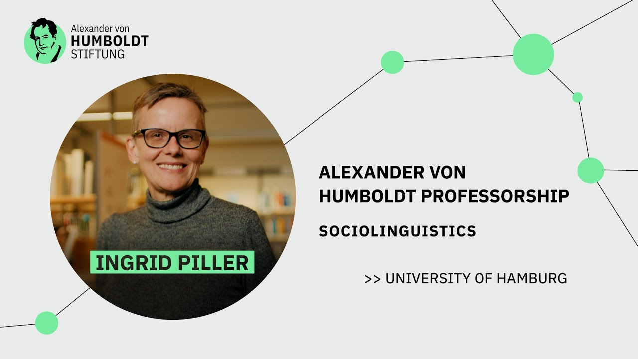 Humboldt Professor Ingrid Piller: How do we learn languages? - YouTube