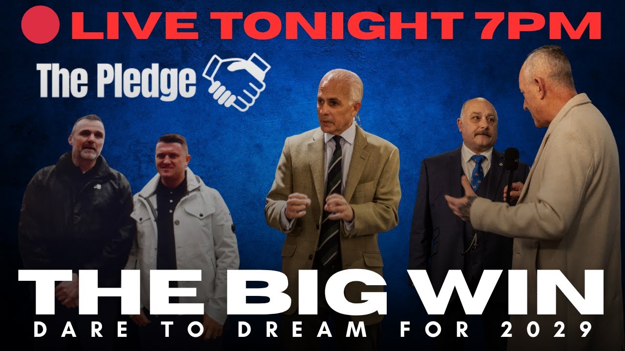 🔴 LIVE Tonight at 7PM | Uniting the Kingdom: Tommy and the Pledge ...