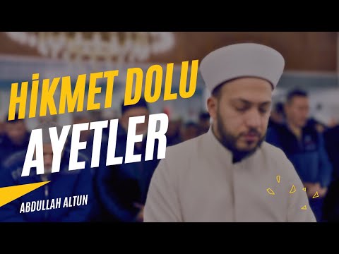 Bu Ayetler, Hikmet Dolu Kitabın Ayetleridir - Lokman 1/11 | Abdullah Altun |
