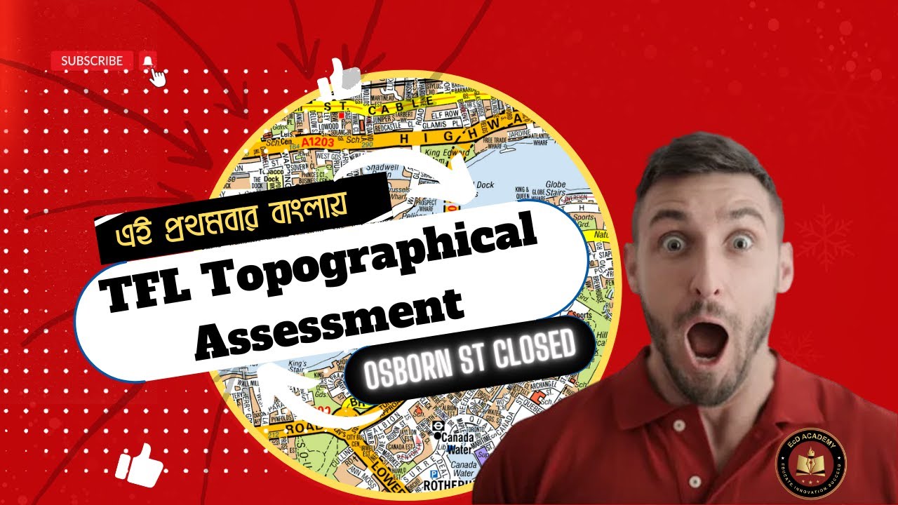 TfL Topographical Test 2024 | Mile End to Princelet St | Banglay ...