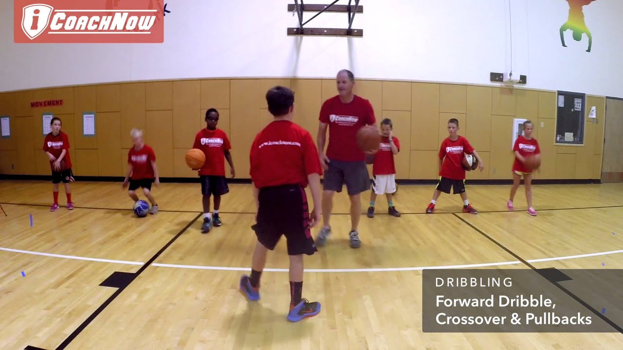 Basketball Dribbling - Forward Dribble, Crossover and Pullbacks - YouTube