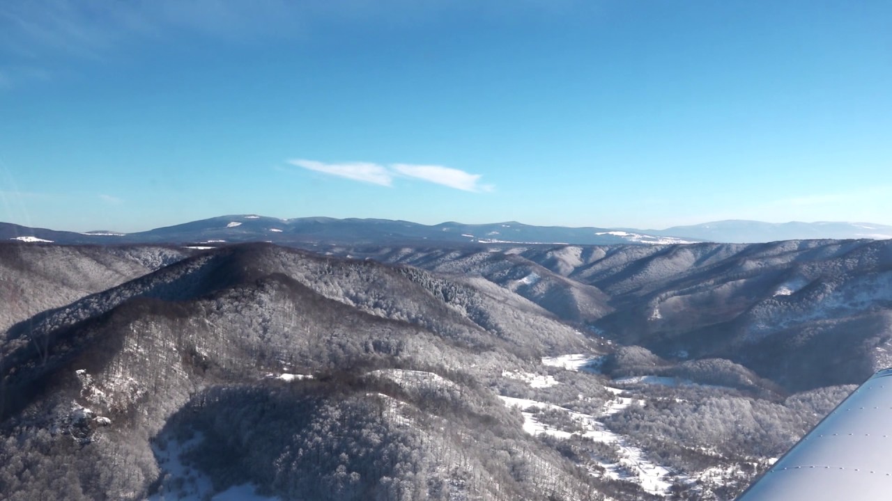 Sovata si Praid vazute din avion - YouTube