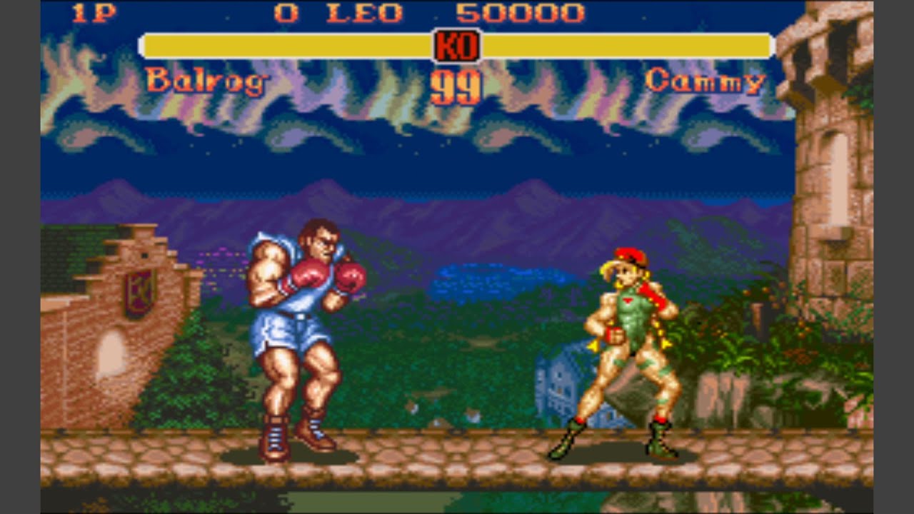Super Street Fighter II (USA) [SNES] - play as Balrog - YouTube