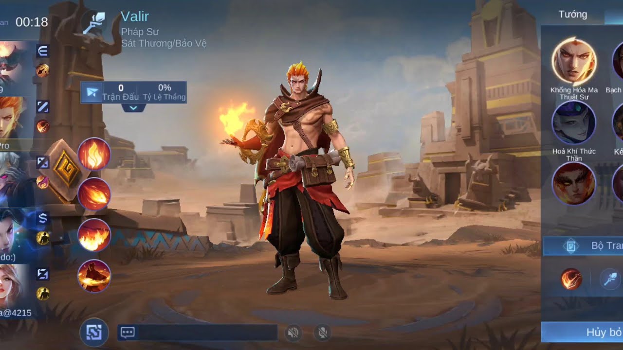 Lien Quan Mobile Legends General Mage Valir - YouTube