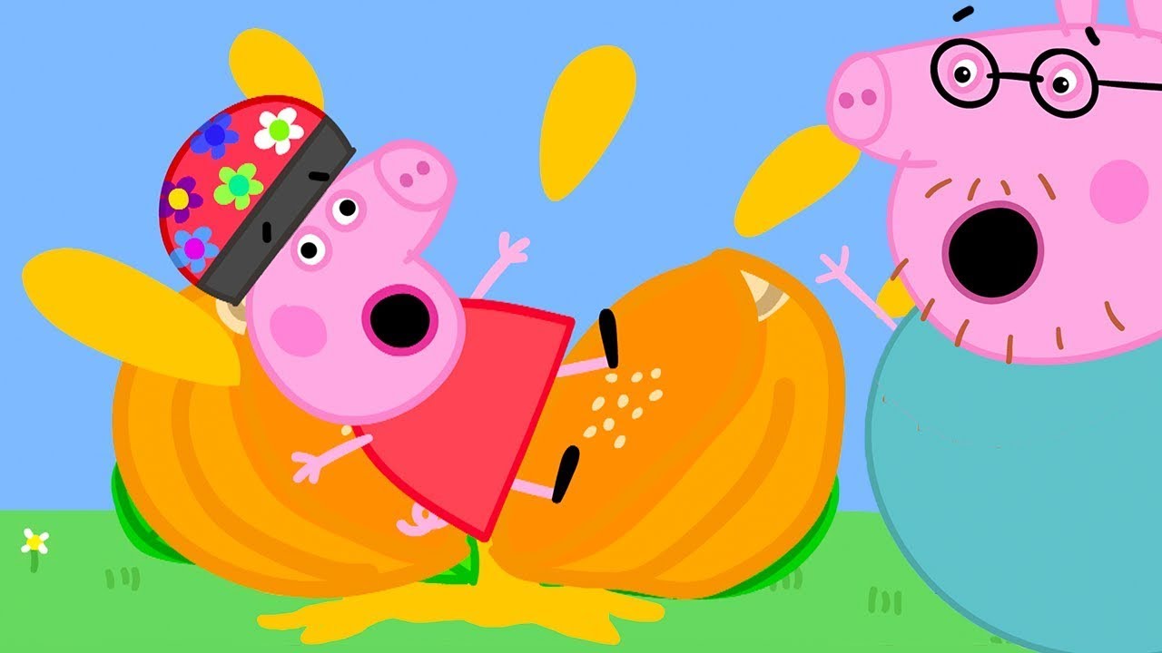 Daddy Pig's Pumpkin Smash 😱 Best of Peppa Pig 🐷 Cartoons for Children ...