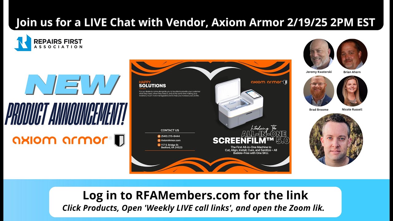 Axiom Armor NEW Product line launch with RFA - YouTube