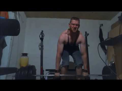 3x180kg vince urbank deadlift technik - YouTube