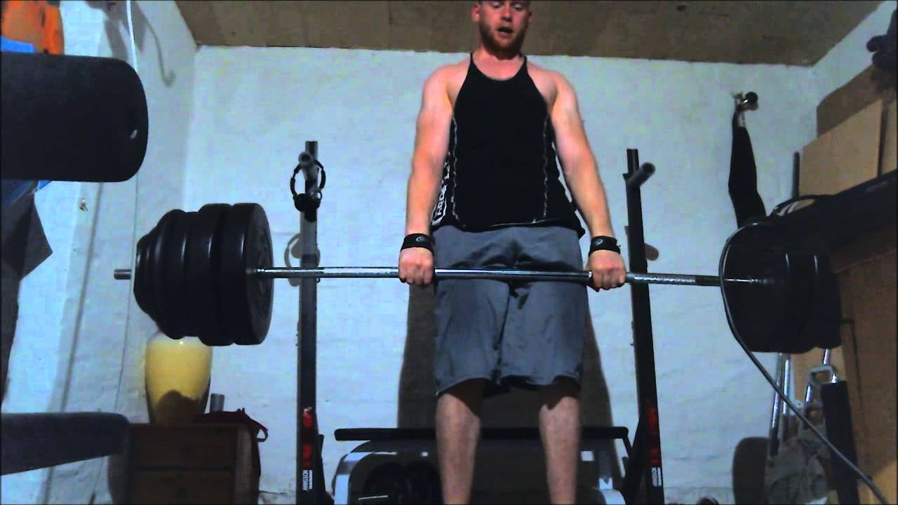 3x180kg vince urbank deadlift technik - YouTube