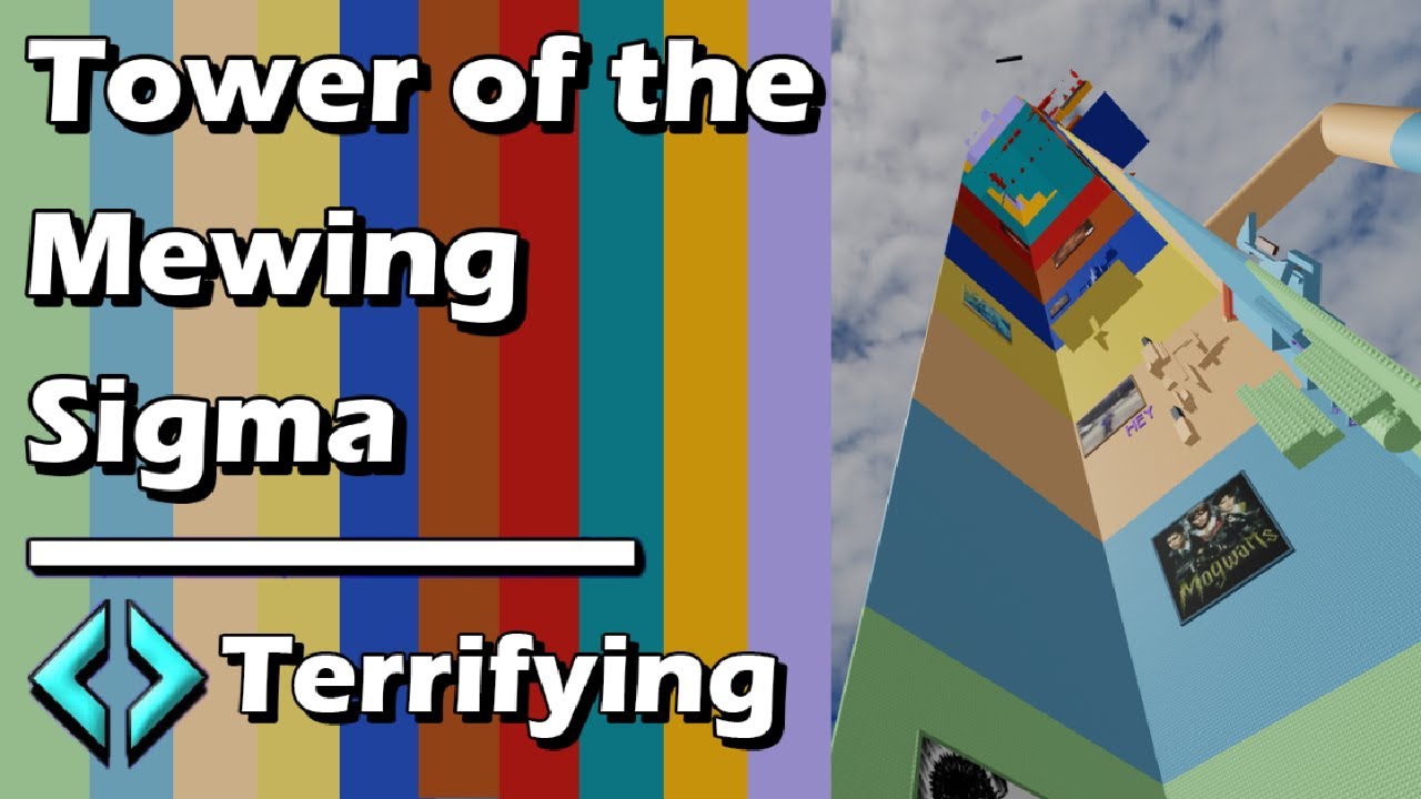 Tower of the Mewing Sigma (TERRIFYING) - All Jumps - YouTube