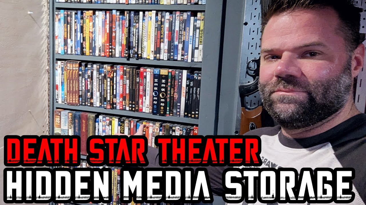 How Can I Hide Physical Media? Death Star Armory Walls! - YouTube