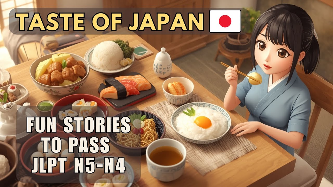 Japanese Food Adventure | Beginner Japanese Story N5-N4 Listening ...