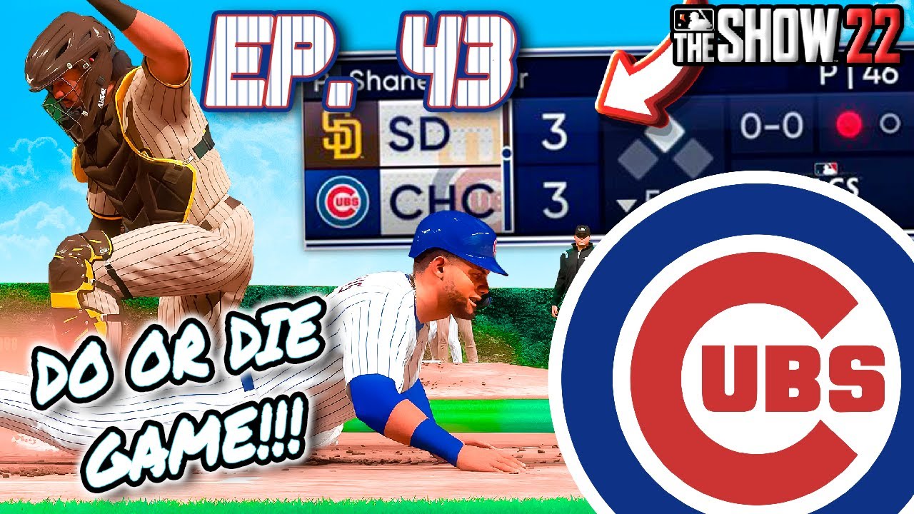 CUBS FACE ELIMINATION | Chicago Cubs Franchise MLB The Show 22 | Ep. 43 ...