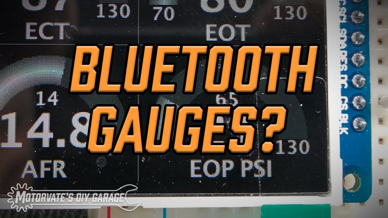 DIY Bluetooth + CAN Bus Gauges! MotorvateDIY Garage Ep.39 - YouTube
