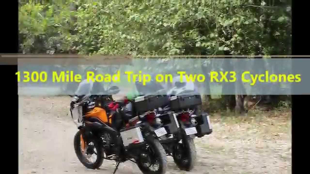 CSC RX3 Cyclone 1300 Mile Shakedown Road Trip - YouTube