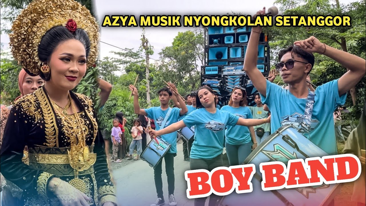 BOY BAND AZYA MUSIK NYONGKOLAN SETANGGOR - YouTube