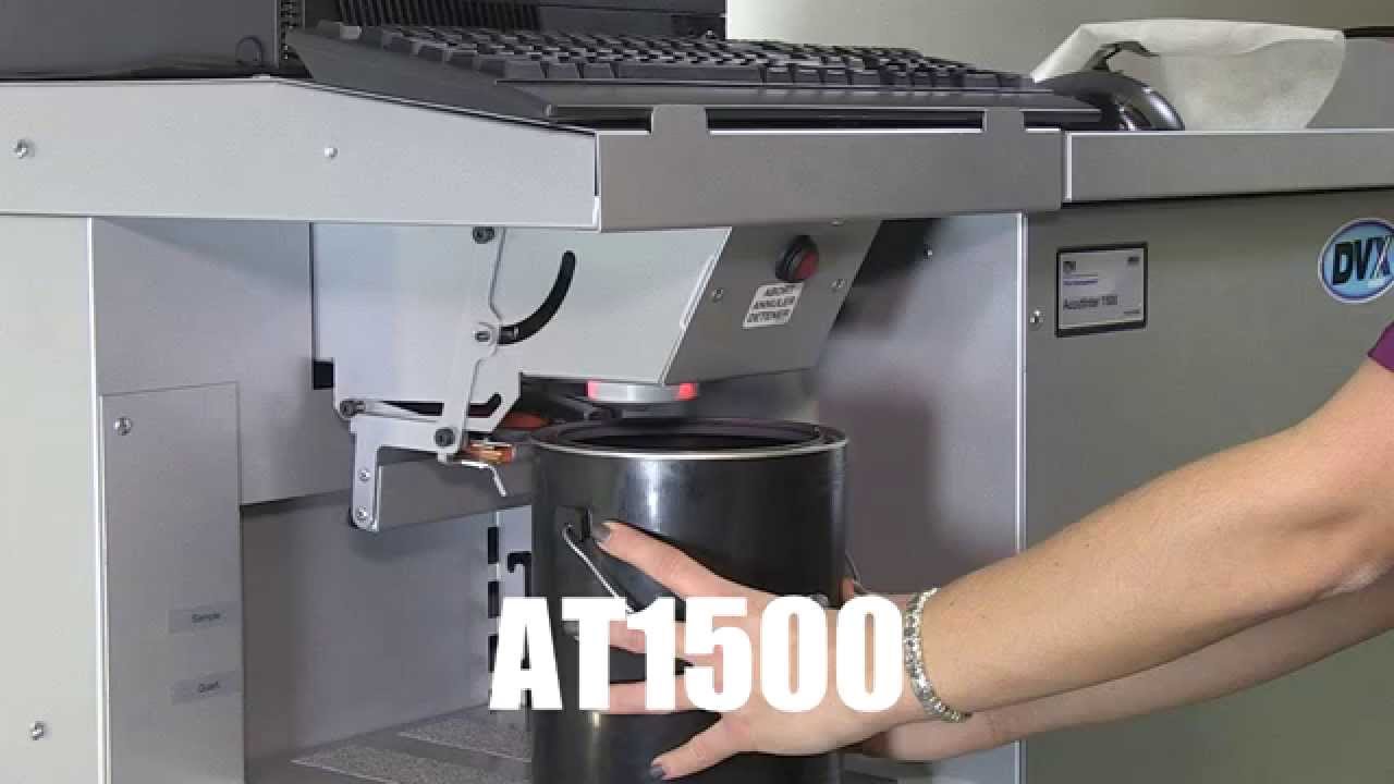 Automatic Paint Dispenser- Accutinter 1500 - Fluid Management - YouTube