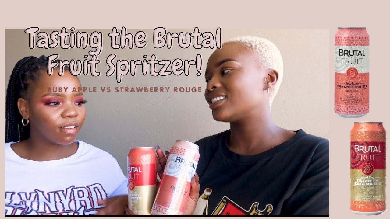 Brutal Fruit Spritzer Drink Review || Alcohol Tasting || South African ...