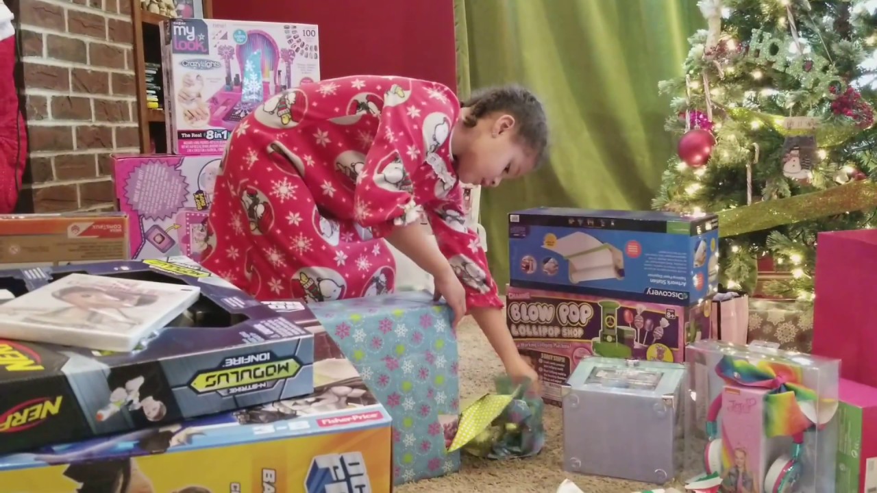 Opening Presents Christmas Morning Youtube