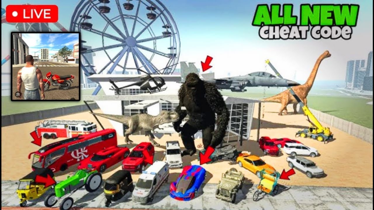 New hidden Cheat Code Of Indian Bike Driving 3D Game - YouTube