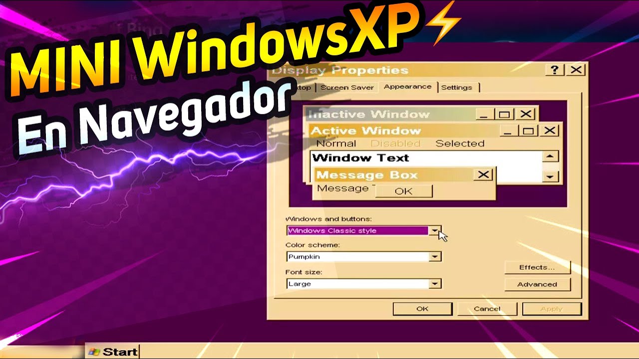 El NUEVO⚡ MINI WINDOWS XP 2022 en tu NAVEGADOR / El Sistema MÁS ...
