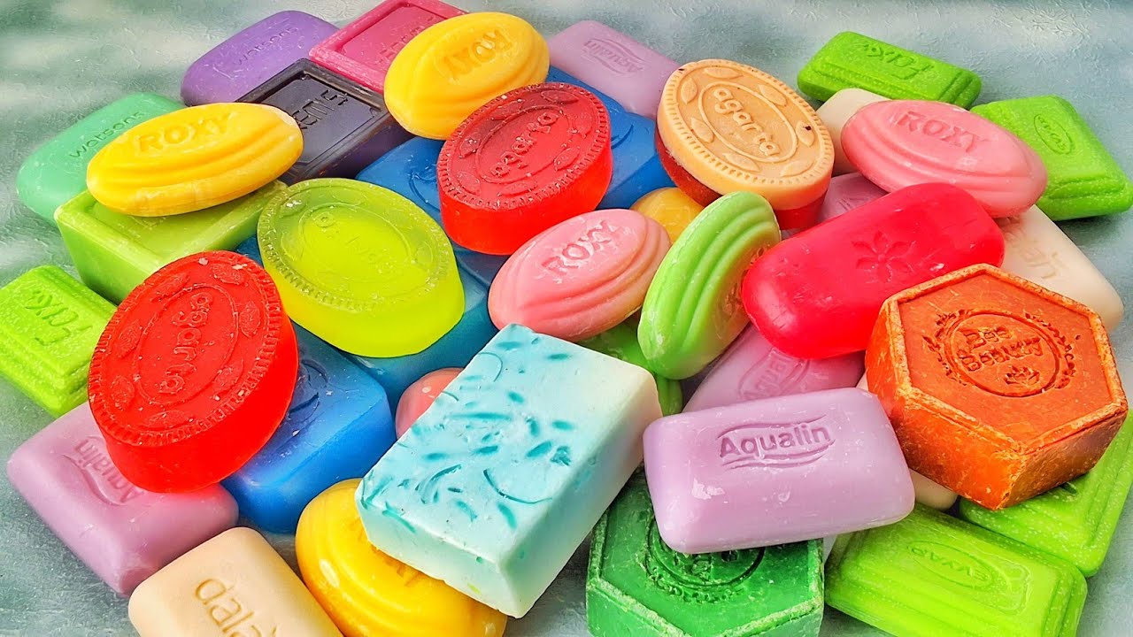 Unpacking Soap ASMR Satisfying videos Relaxing Sounds 199 - YouTube