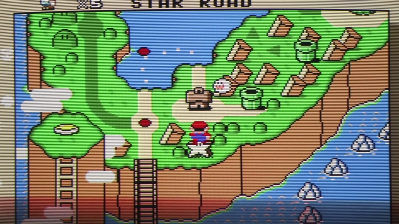 SNES RGB Footage Closeup from Sony PVM 20L2 - YouTube