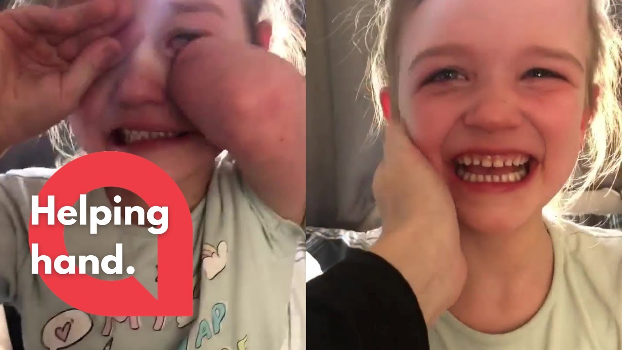 Six-year-old girl with one arm raised enough money to have a bionic ...