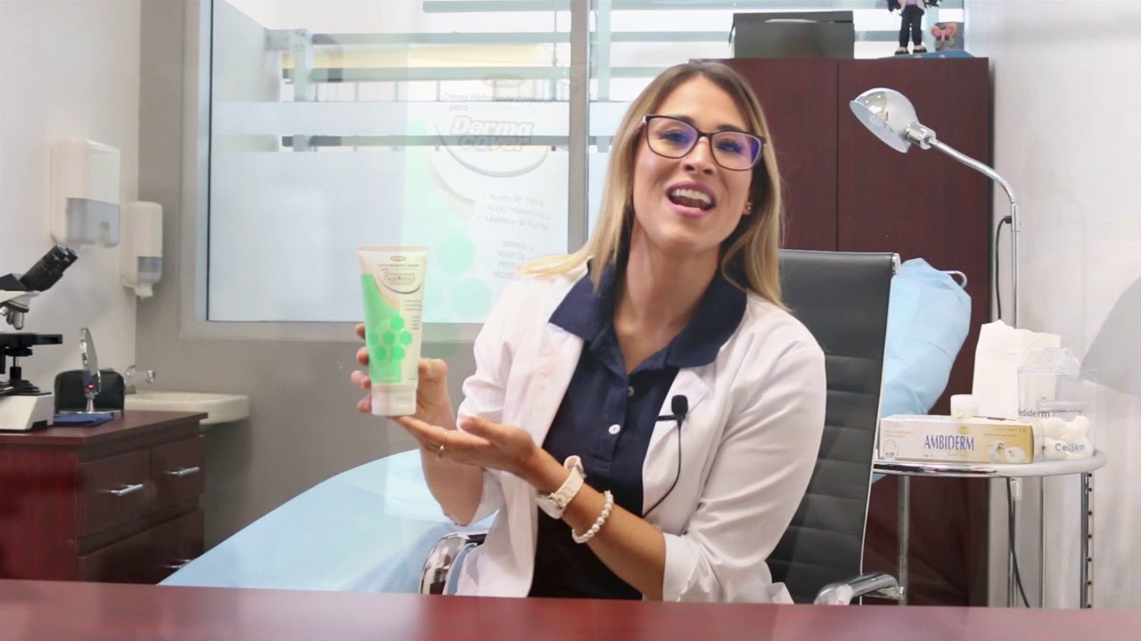 Crema Hidratante Corporal Dermacover - YouTube
