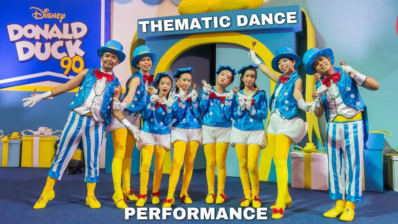 DONALD DUCK DANCE PERFORMANCE INDONESIA DANCER JAKARTA - FDCrew - YouTube