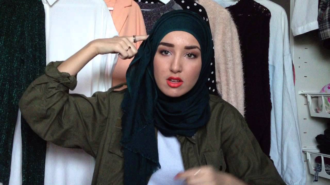 HIJAB TUTORIAL | Inspired by Dinatokio - YouTube