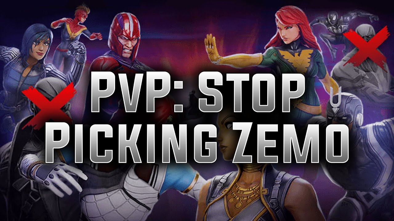 PvP: Stop Picking Zemo - MARVEL Strike Force - MSF - YouTube