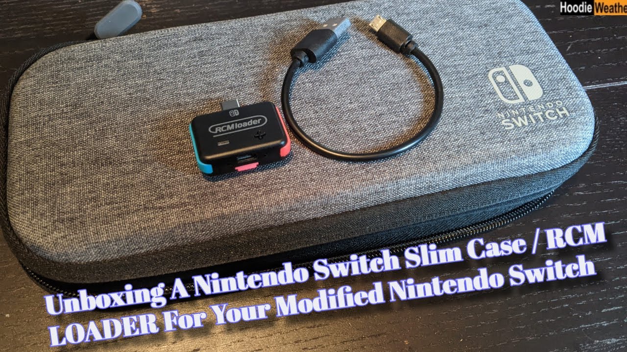 Unboxing Nintendo Switch Case / RCM Loader Tool - YouTube