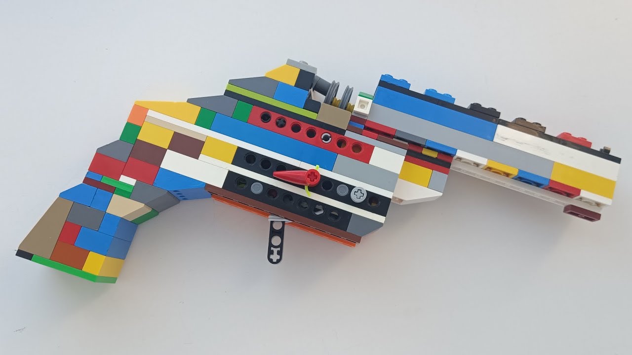 lego revolver (really work!!!) - YouTube