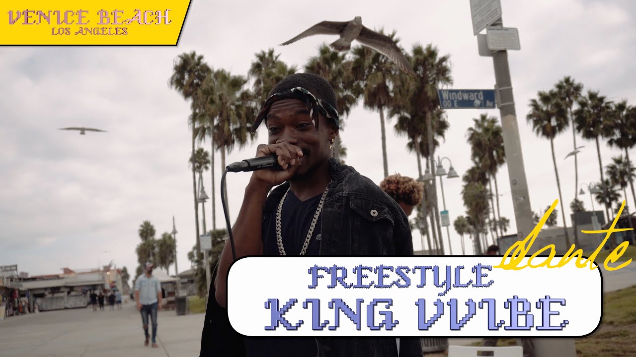King Vvibe freestyles at Venice Beach with another talented artist ...