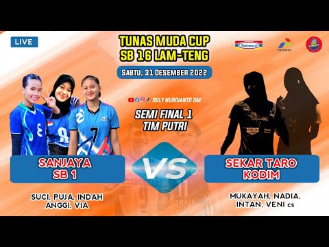 SEMI FINAL SUCI PORPROV,INDAH,PUJA,KIKI,ANGGI,VIA (SB 1) 🆚 SAHARA PORPROV,MUKAYAH,NADIA,INTAN,RINDI