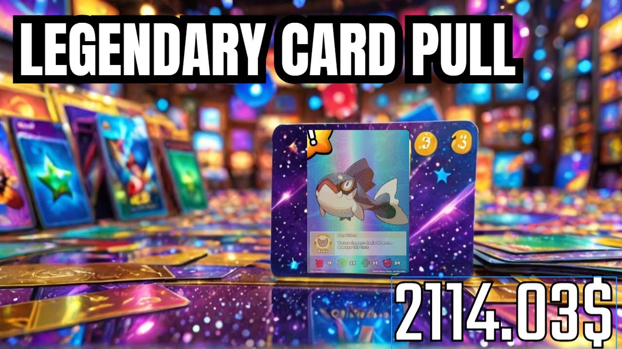 LUCKY PULL OUT 2k$ VALUE LEGENDARY CARD - TCG CARD SHOP SIMULATOR #2 ...